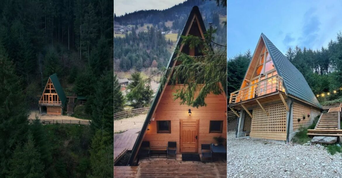Cele Mai Frumoase Cabane A-Frame de Închiriat în România [2024]